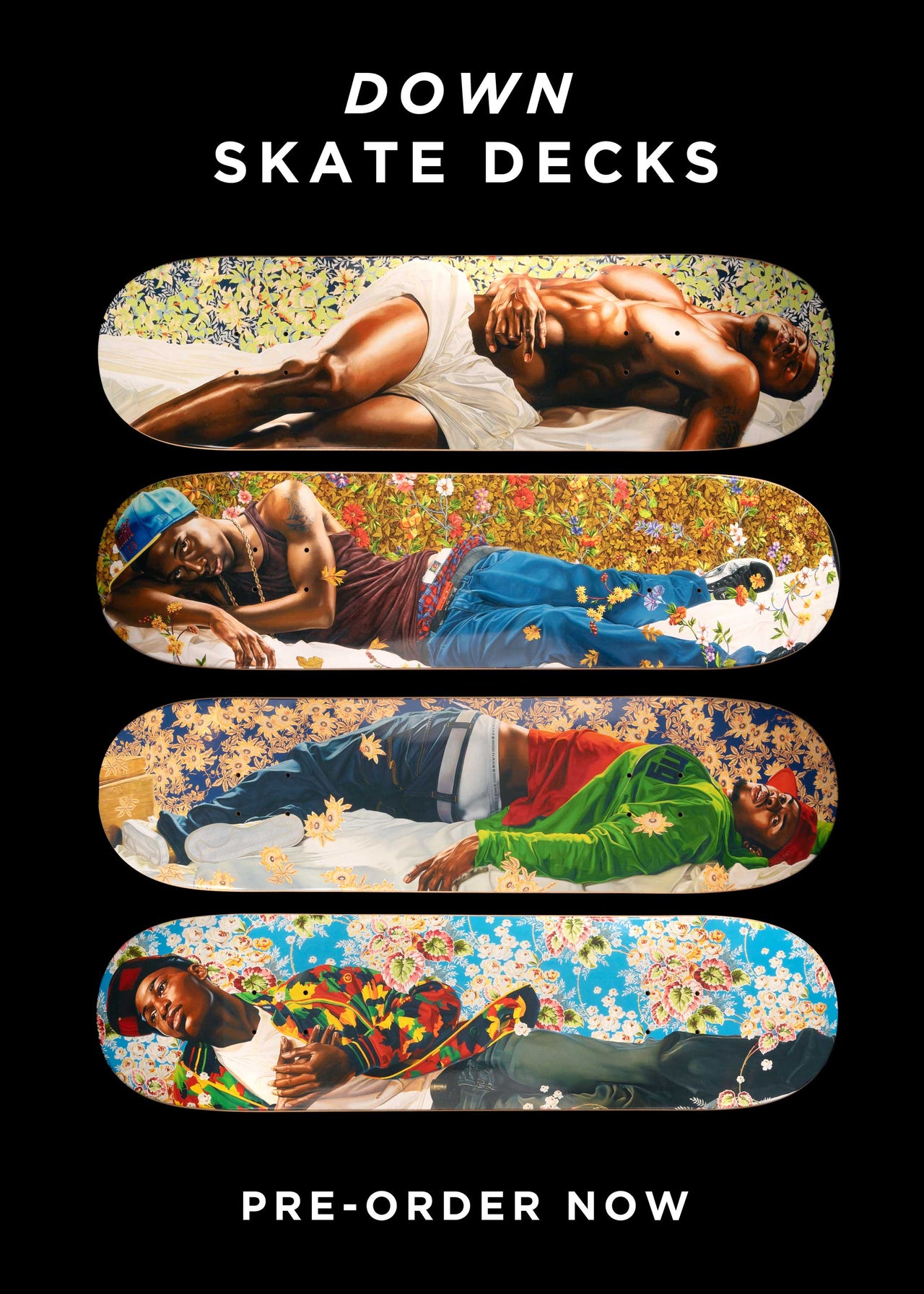 Skate Decks - DOWN | Kehinde Wiley Shop
