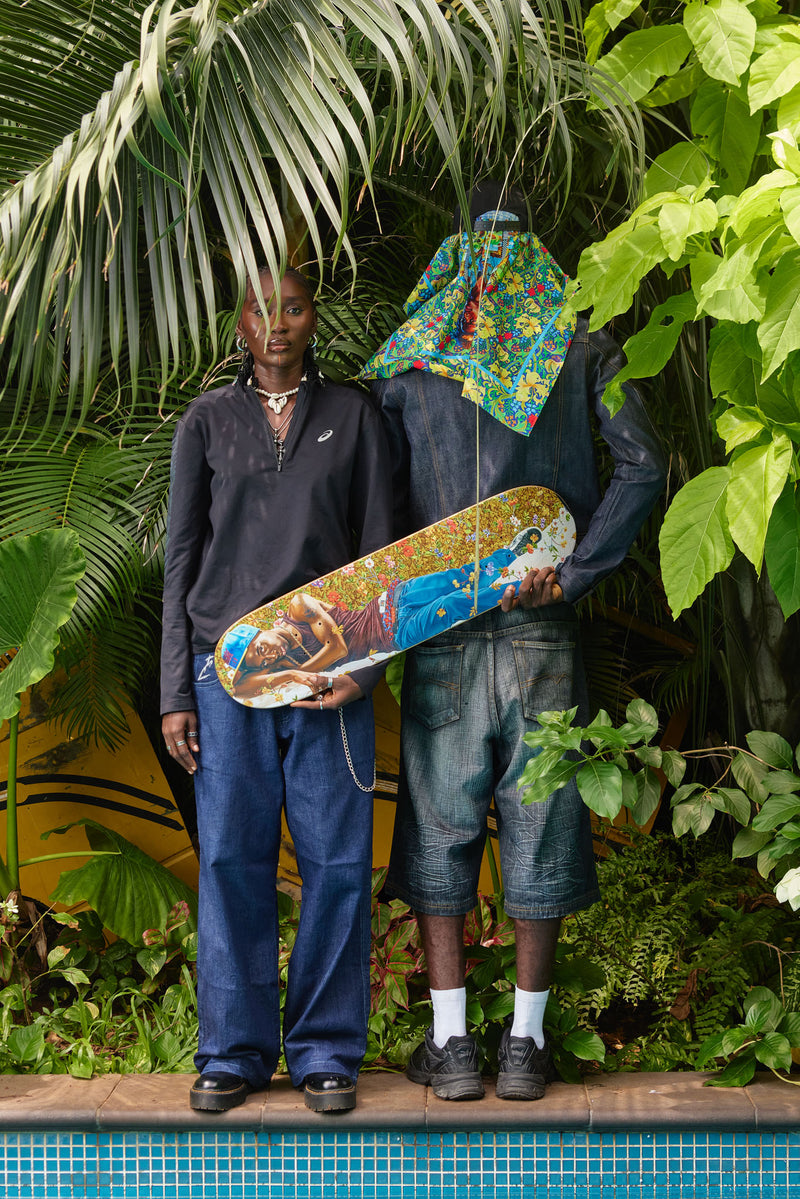 DOWN | Morpheus Skateboard Deck | Kehinde Wiley Shop